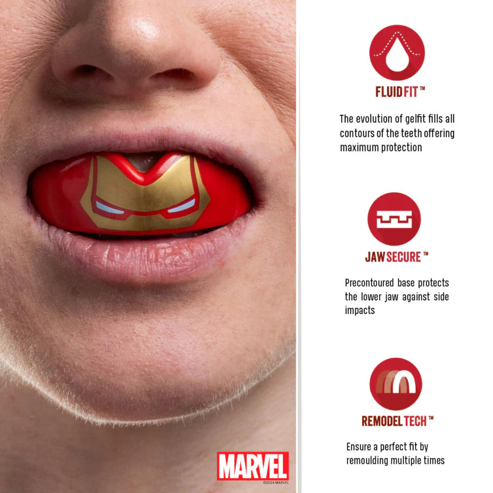 MARVEL IRON-MAN MOUTHGUARD – SNT Sports